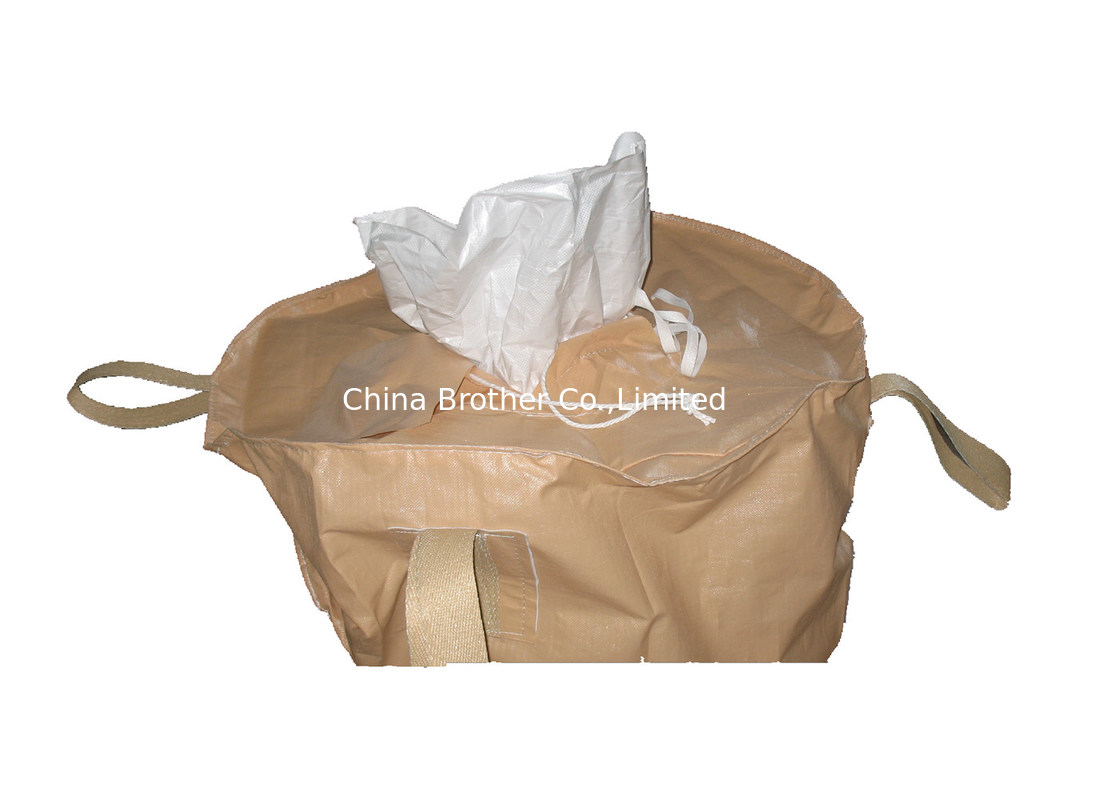 Colored 2205 Lbs PP Woven Jumbo Bags For Packaging PTA Granule / EVA ...
