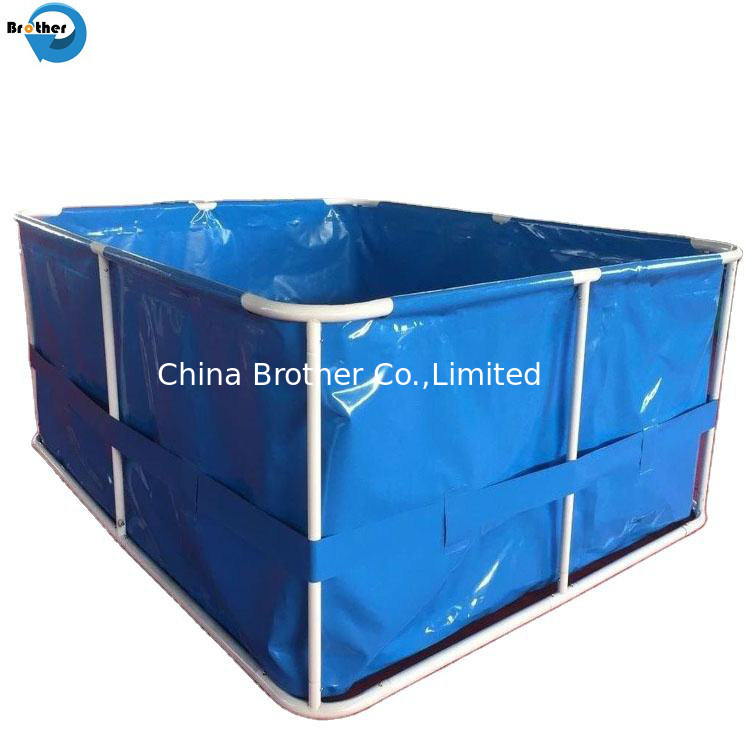 Tarpaulin pond foldable plastic round tank tarpoline fish tank ...