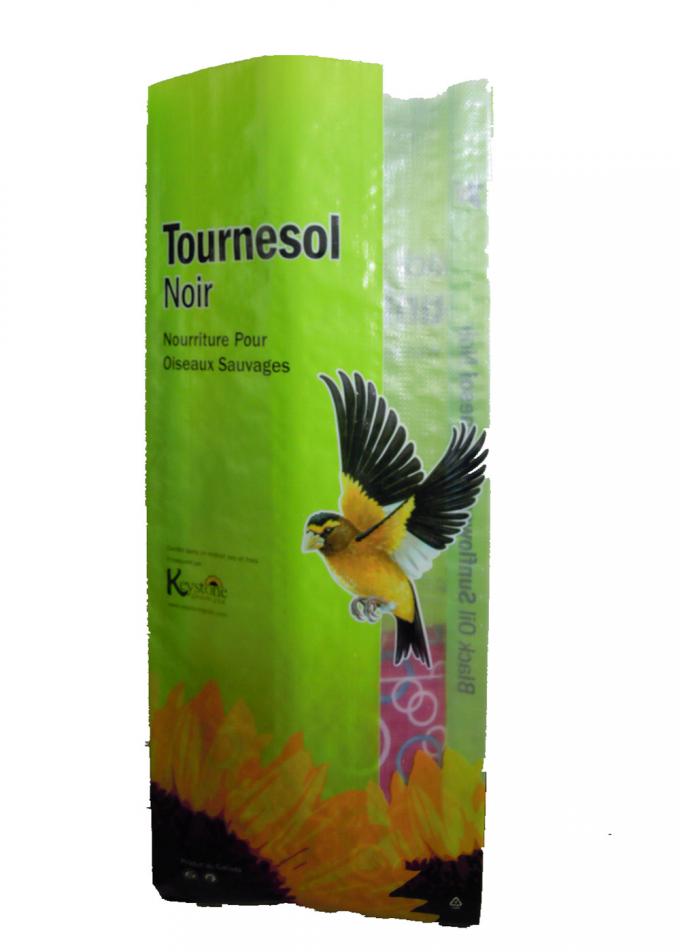 5KG BOPP Laminated Pp Woven Sacks , Woven Polypropylene Bags Multi Color