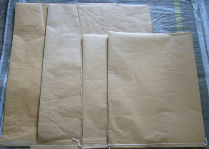 Three Plies Multiwall Kraft Paper Bags / Polypropylene Laminated Woven Sacks